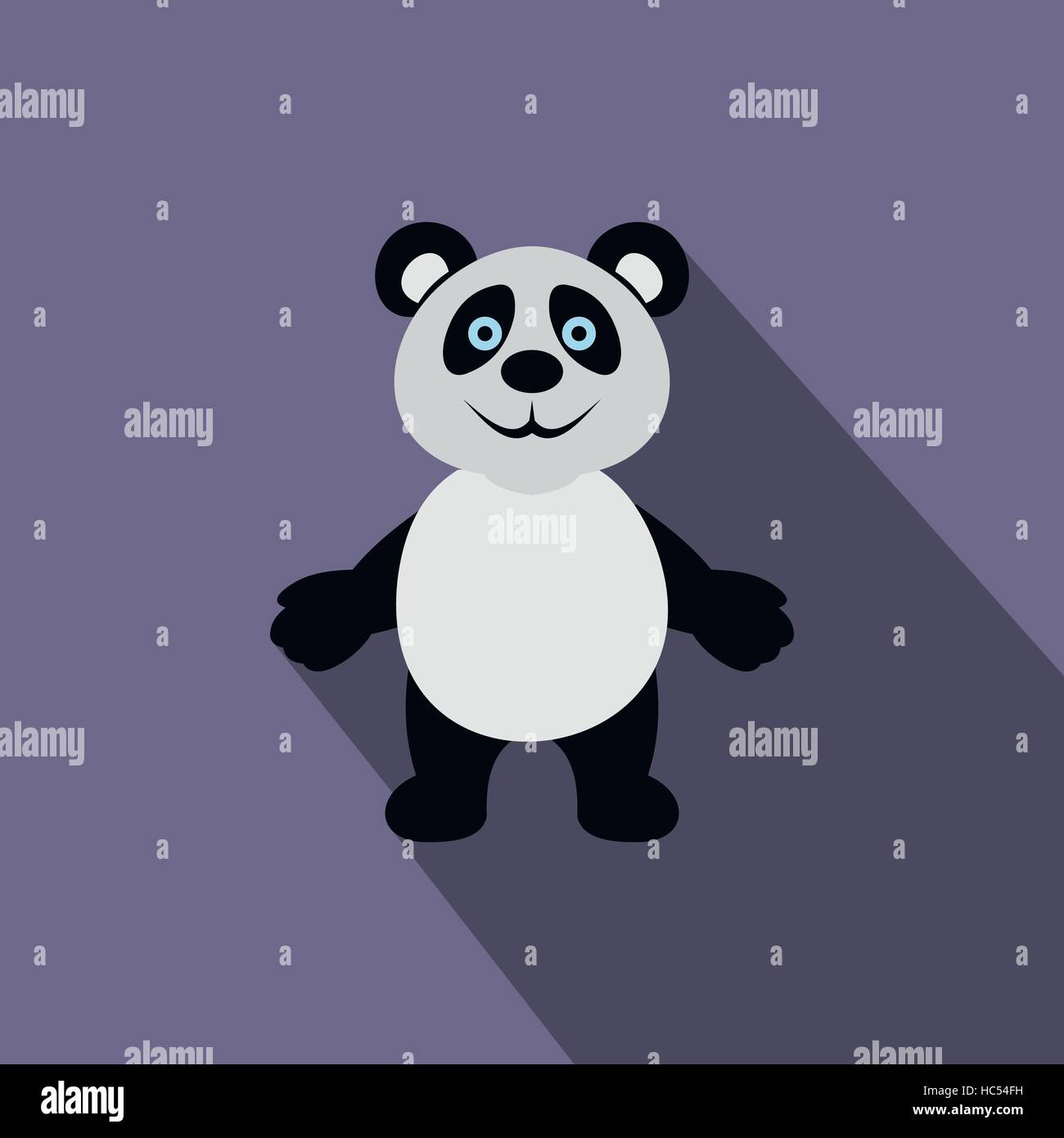 Hungry panda Stock Vector Images - Alamy