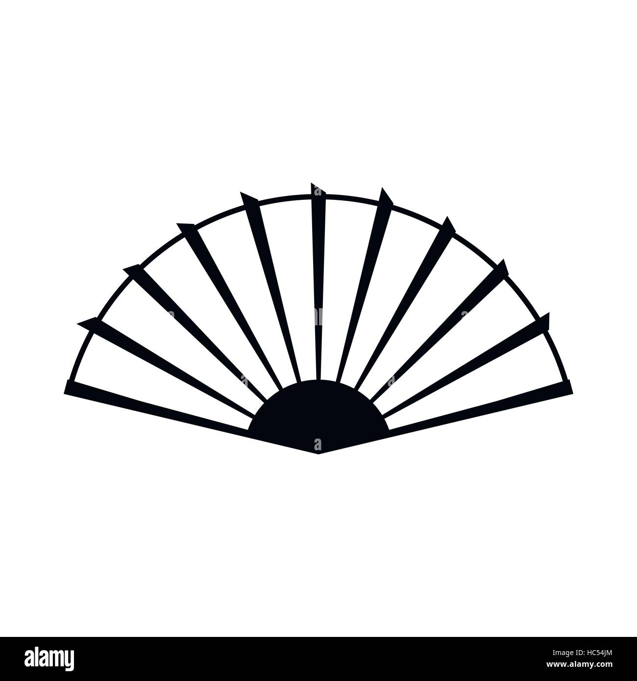 Asian silk fan Cut Out Stock Images & Pictures - Alamy