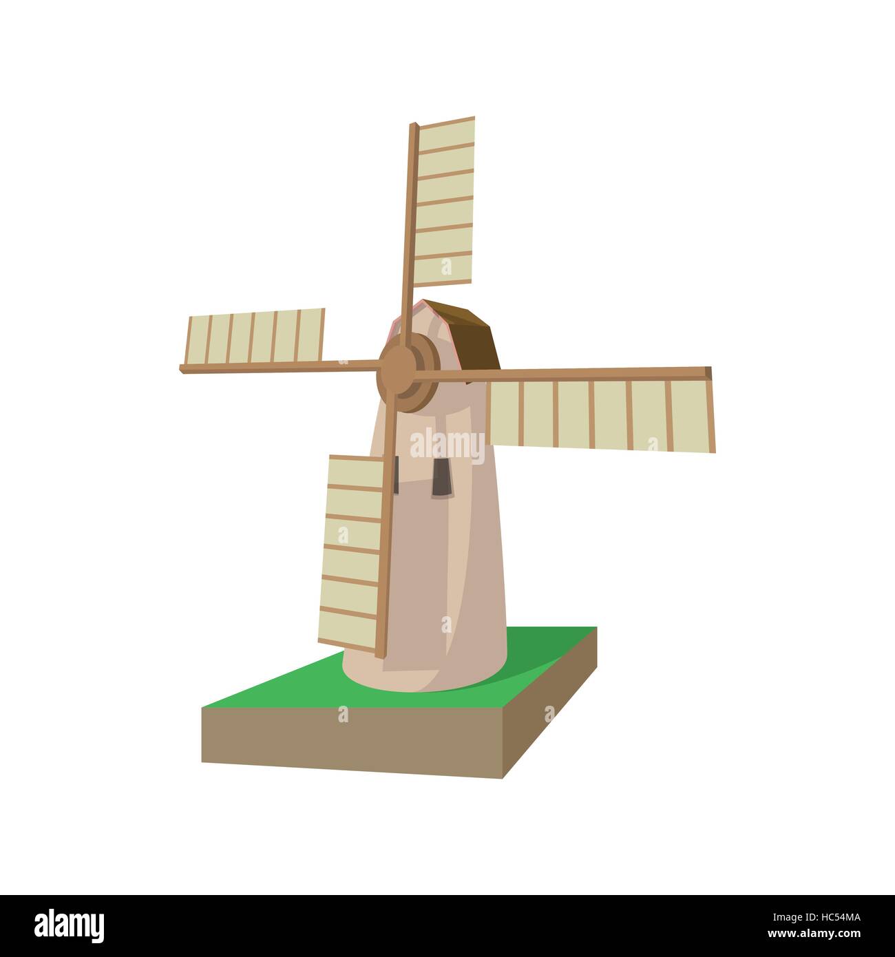 Mill cartoon icon Stock Vector Image & Art - Alamy