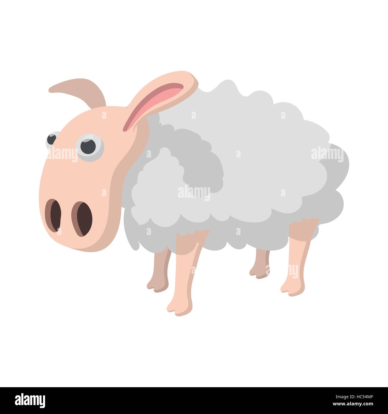 Sheep cartoon icon Stock Vector Image & Art - Alamy