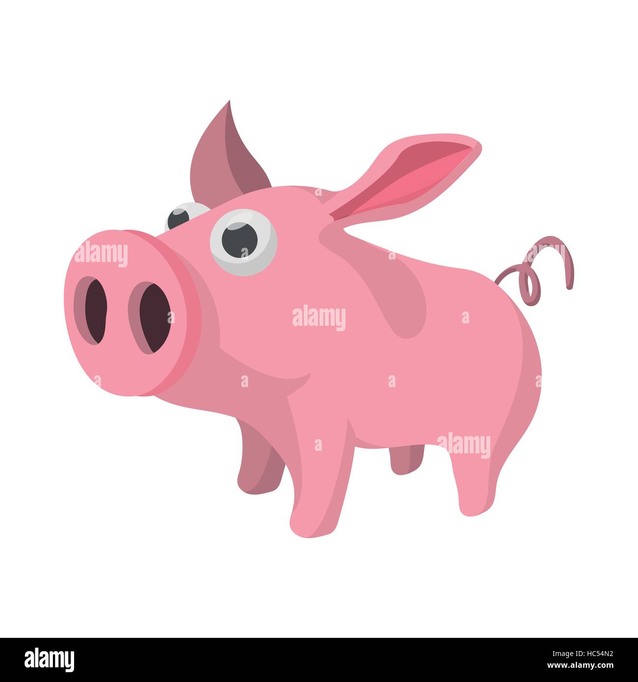 Pig cartoon icon Stock Vector Image & Art - Alamy