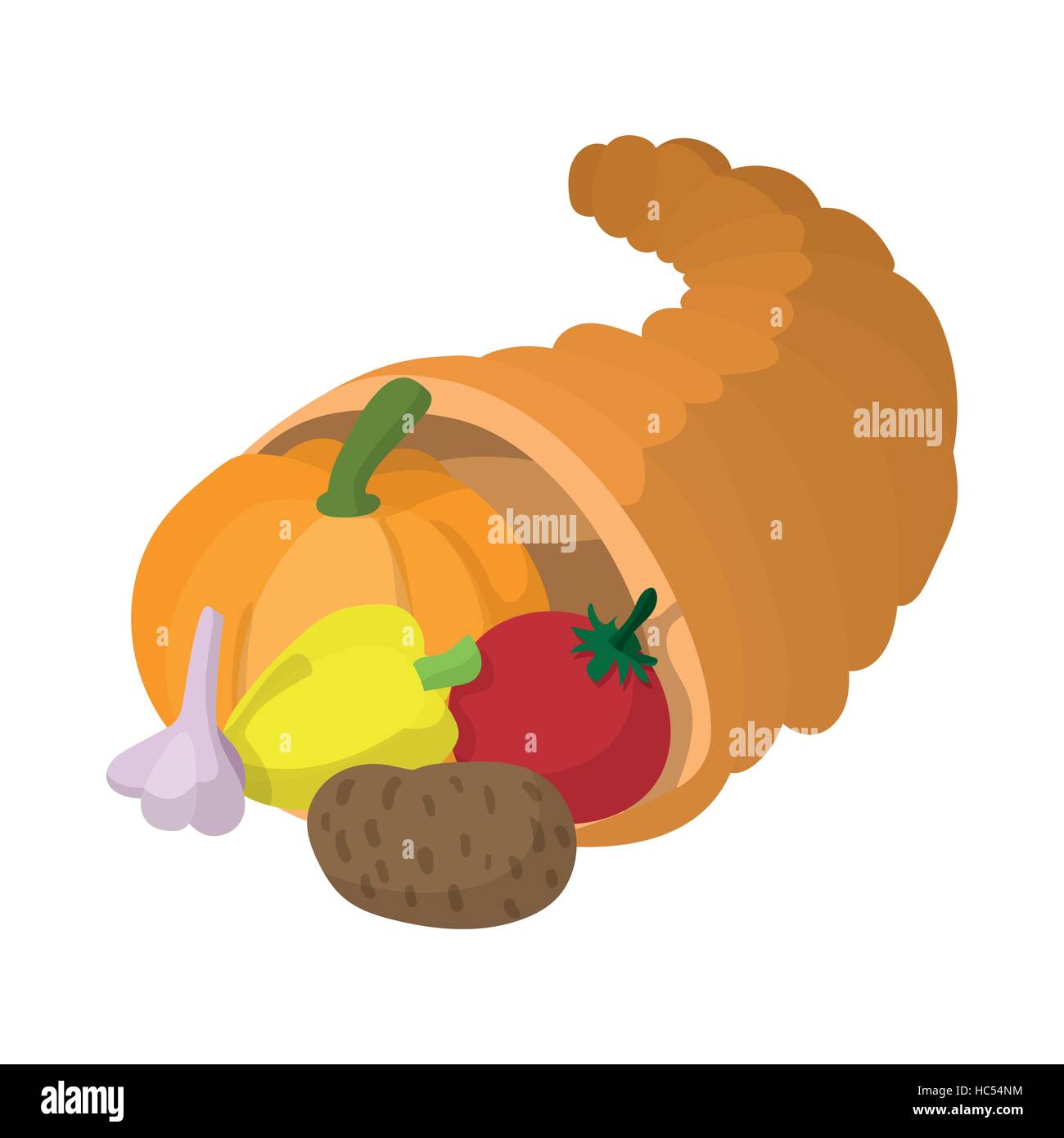 Cornucopia cartoon icon Stock Vector Image & Art - Alamy