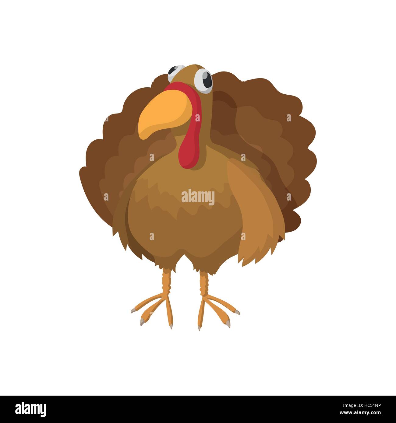 Turkey cartoon icon Stock Vector Image & Art - Alamy