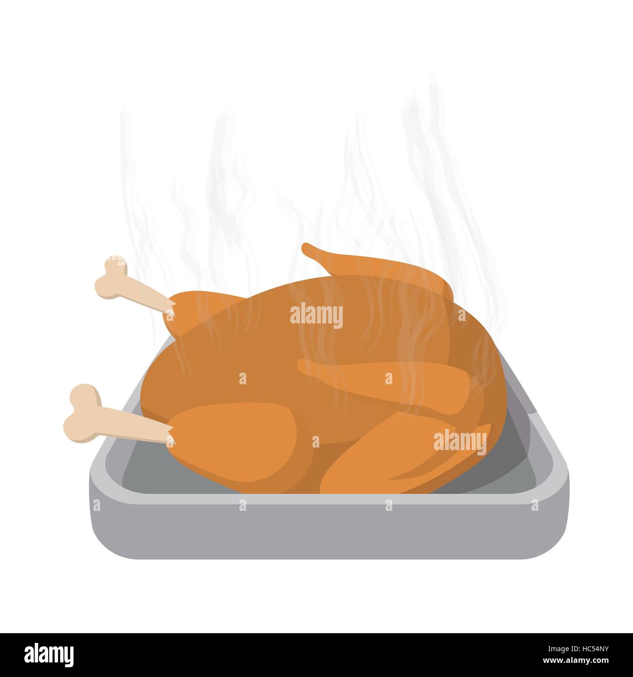 Turkey Stuffing Cartoon