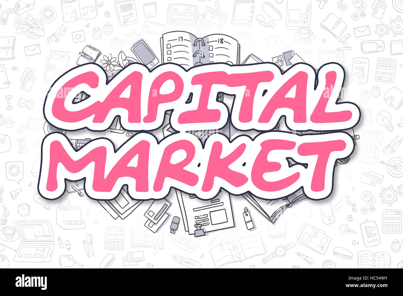 Capital management concept icon Cut Out Stock Images & Pictures - Alamy