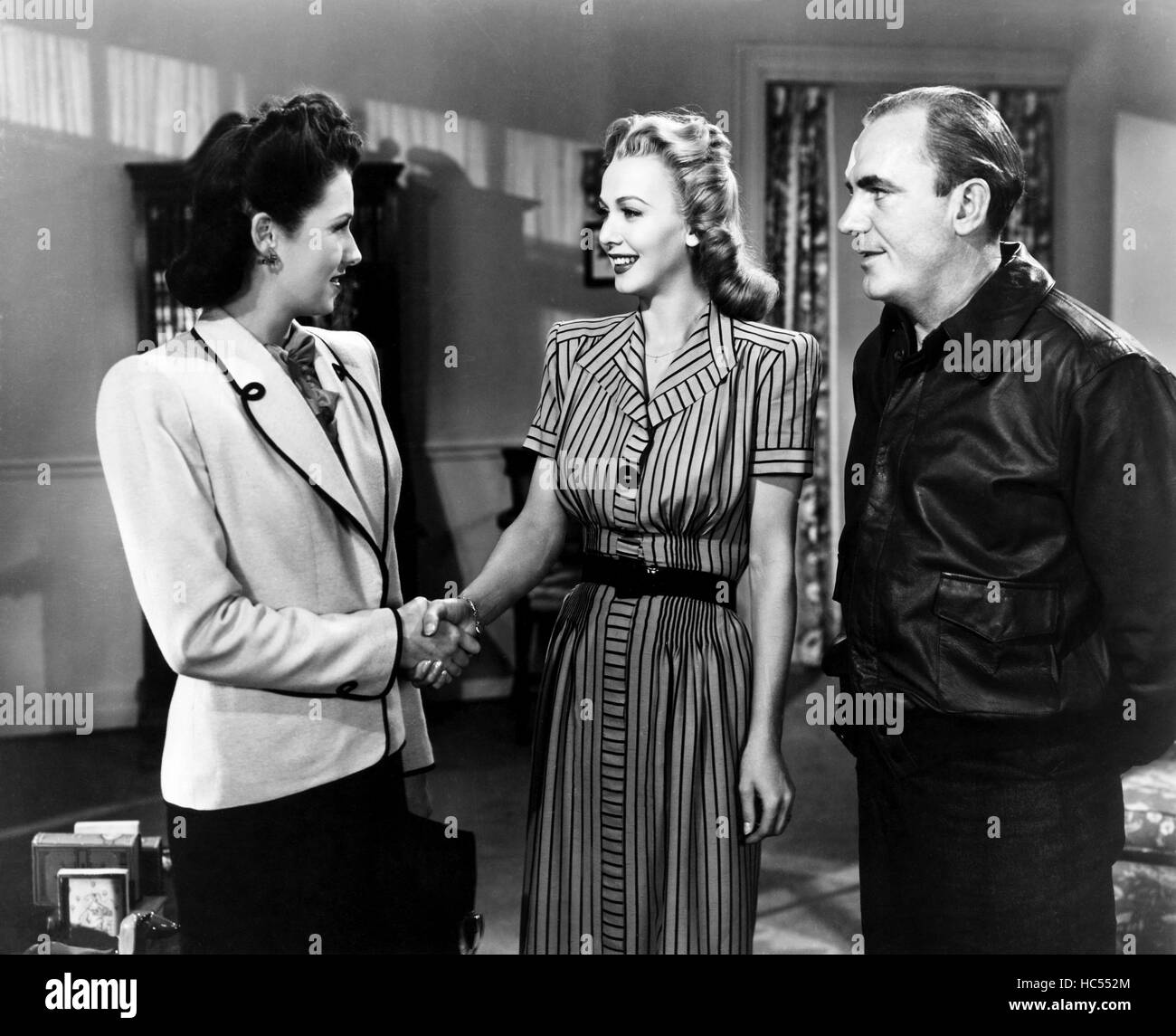 SECRET COMMAND, from left, Ruth Warrick, Carole Landis, Pat O'Brien ...