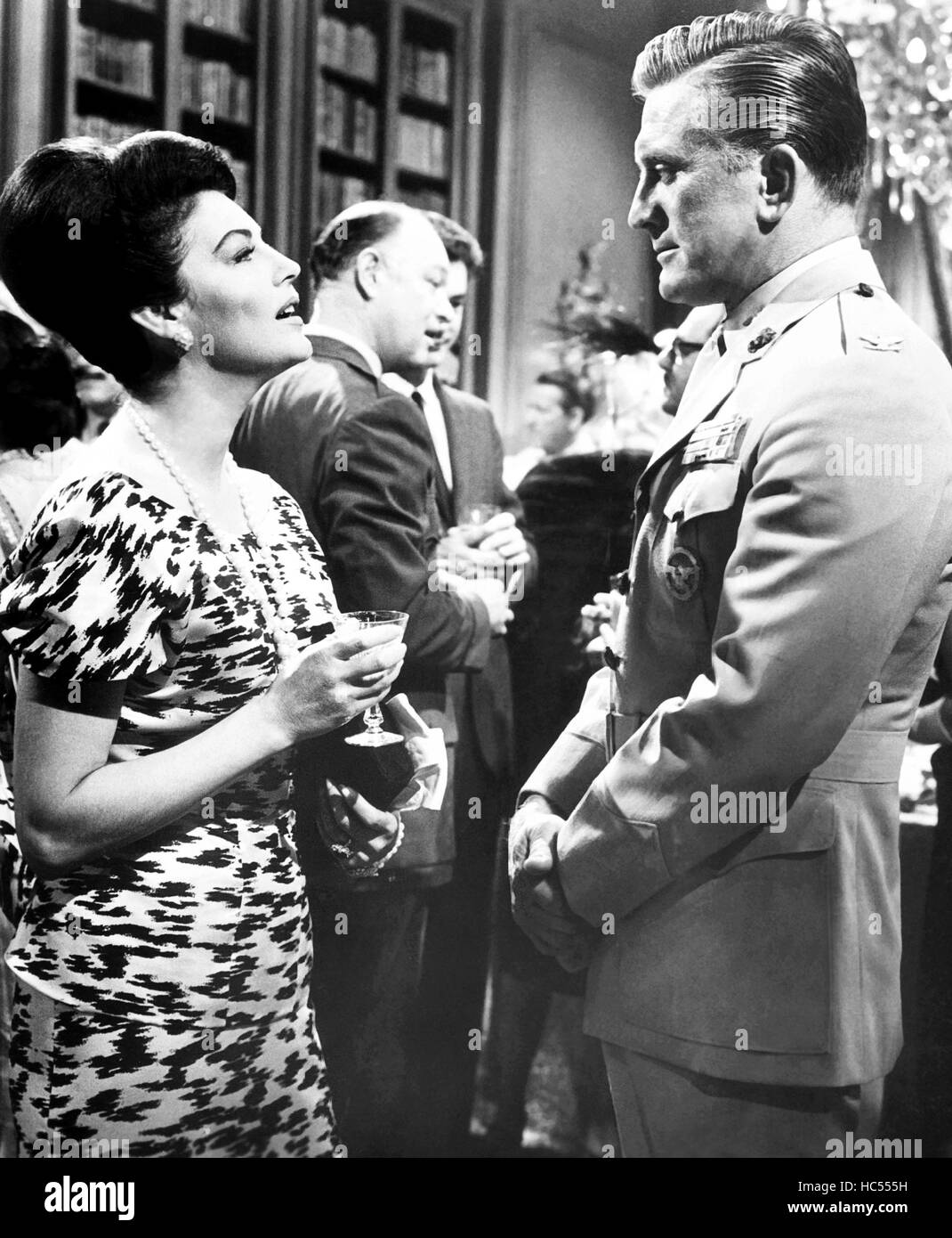 SEVEN DAYS IN MAY, from left, Ava Gardner, Kirk Douglas, 1964 Stock ...