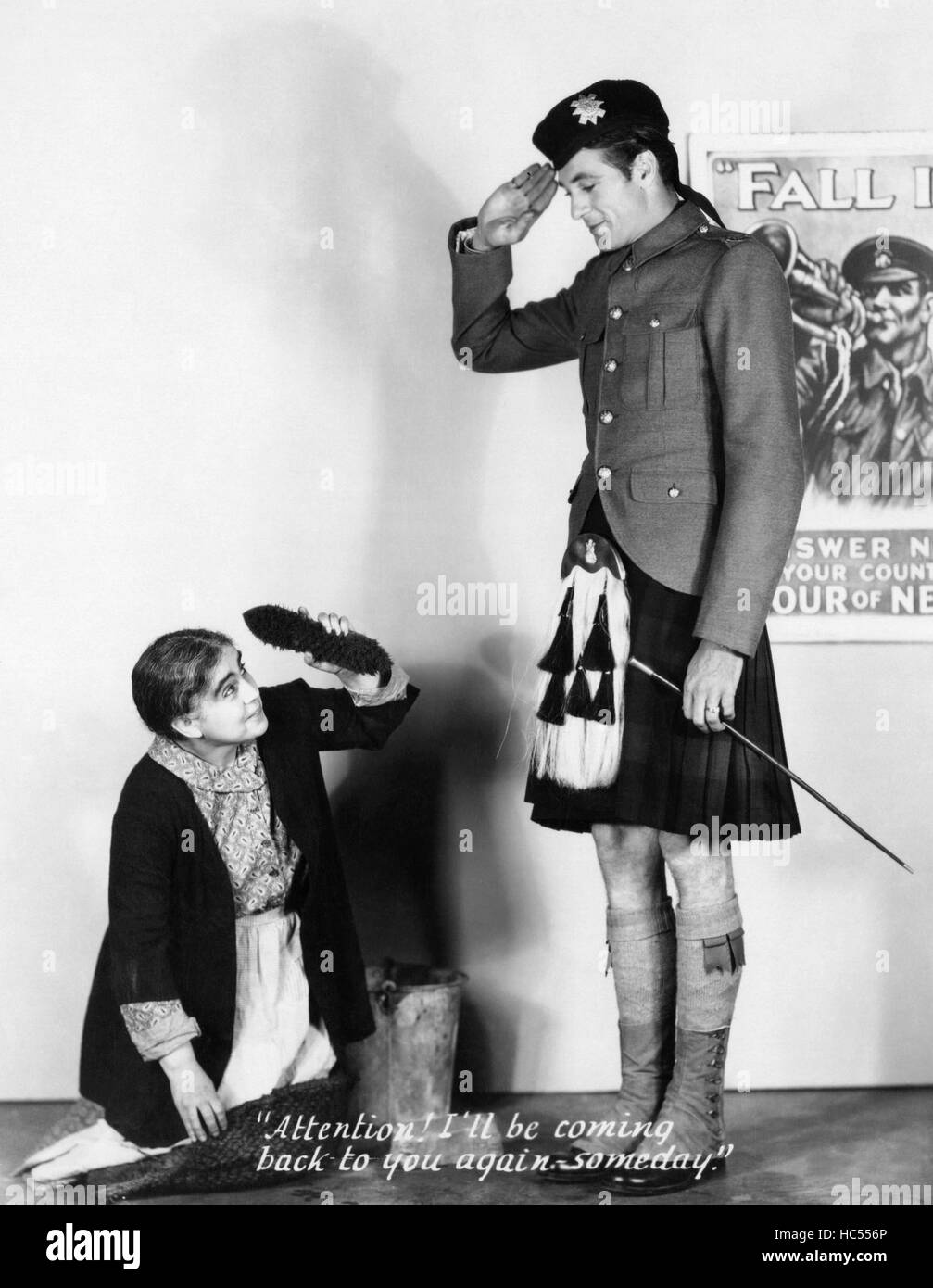 SEVEN DAYS'LEAVE, Beryl Mercer, Gary Cooper, 1930 Stock Photo - Alamy