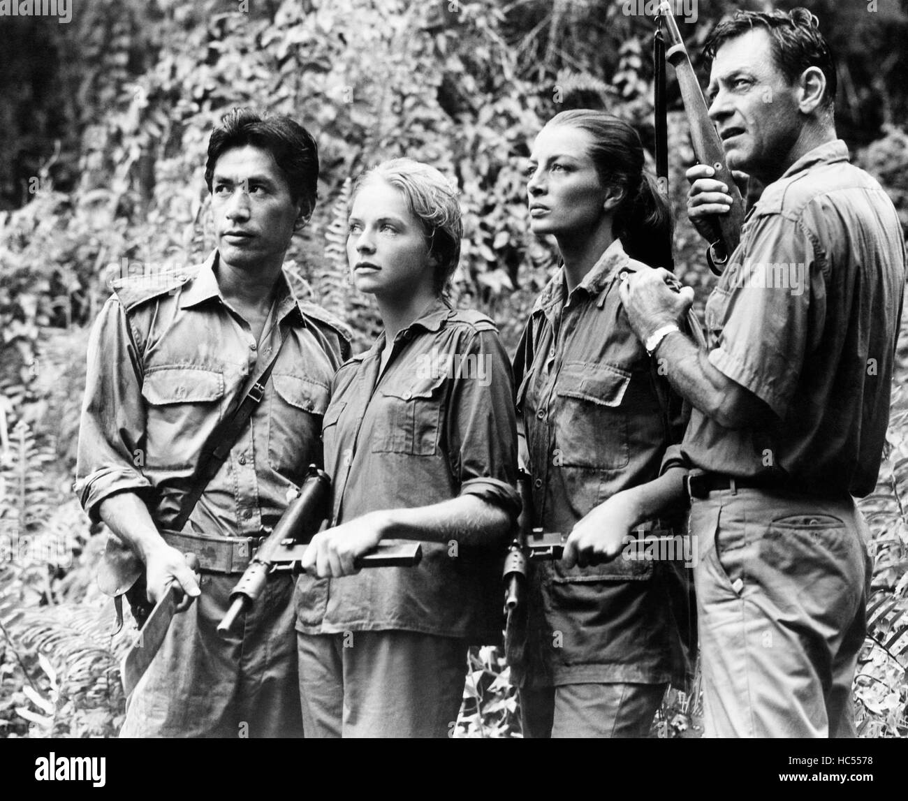 THE 7TH DAWN, Tetsuro Tamba, Susannah York, Capucine, William Holden ...