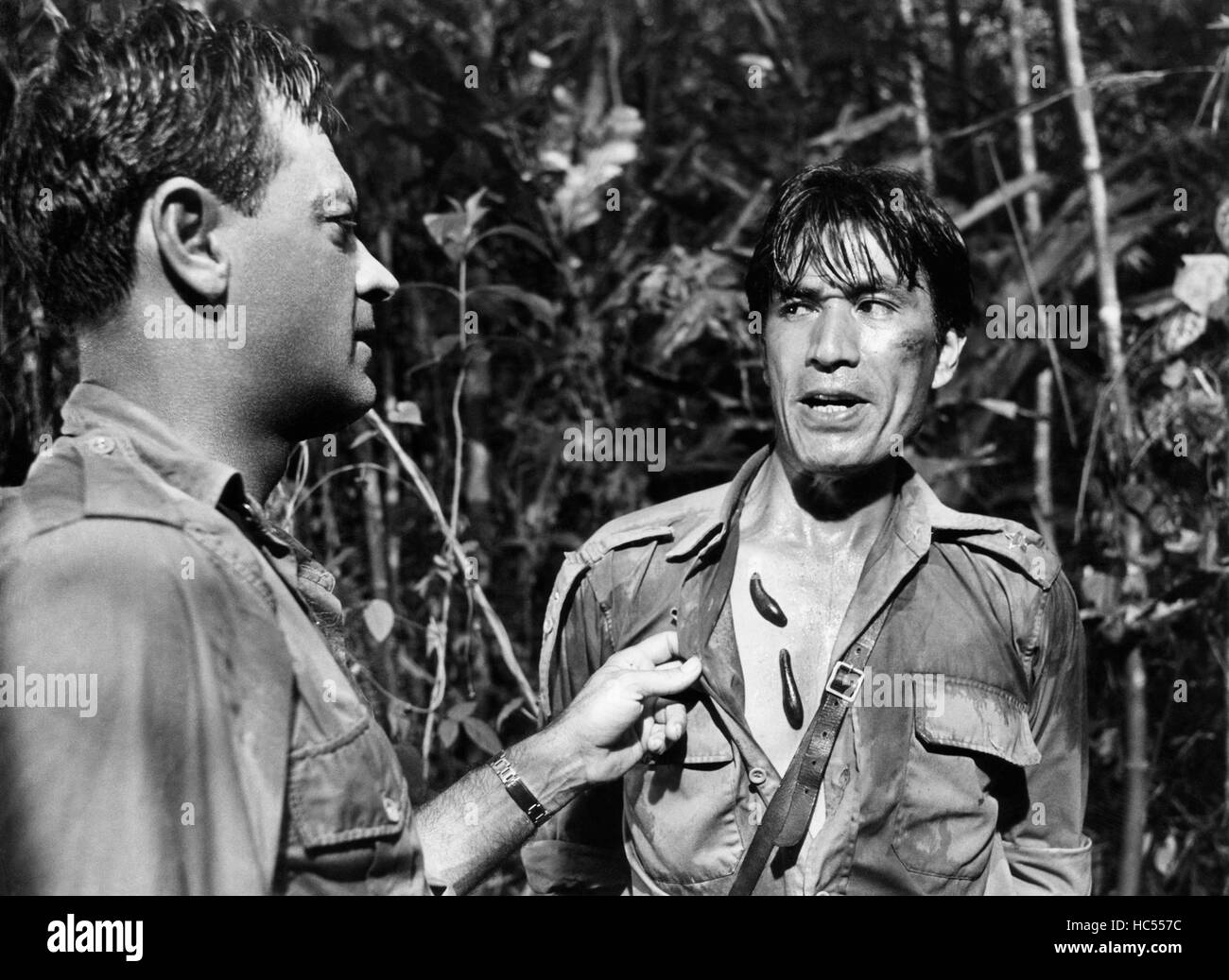 THE 7TH DAWN, William Holden, Tetsuro Tamba, 1964 Stock Photo - Alamy
