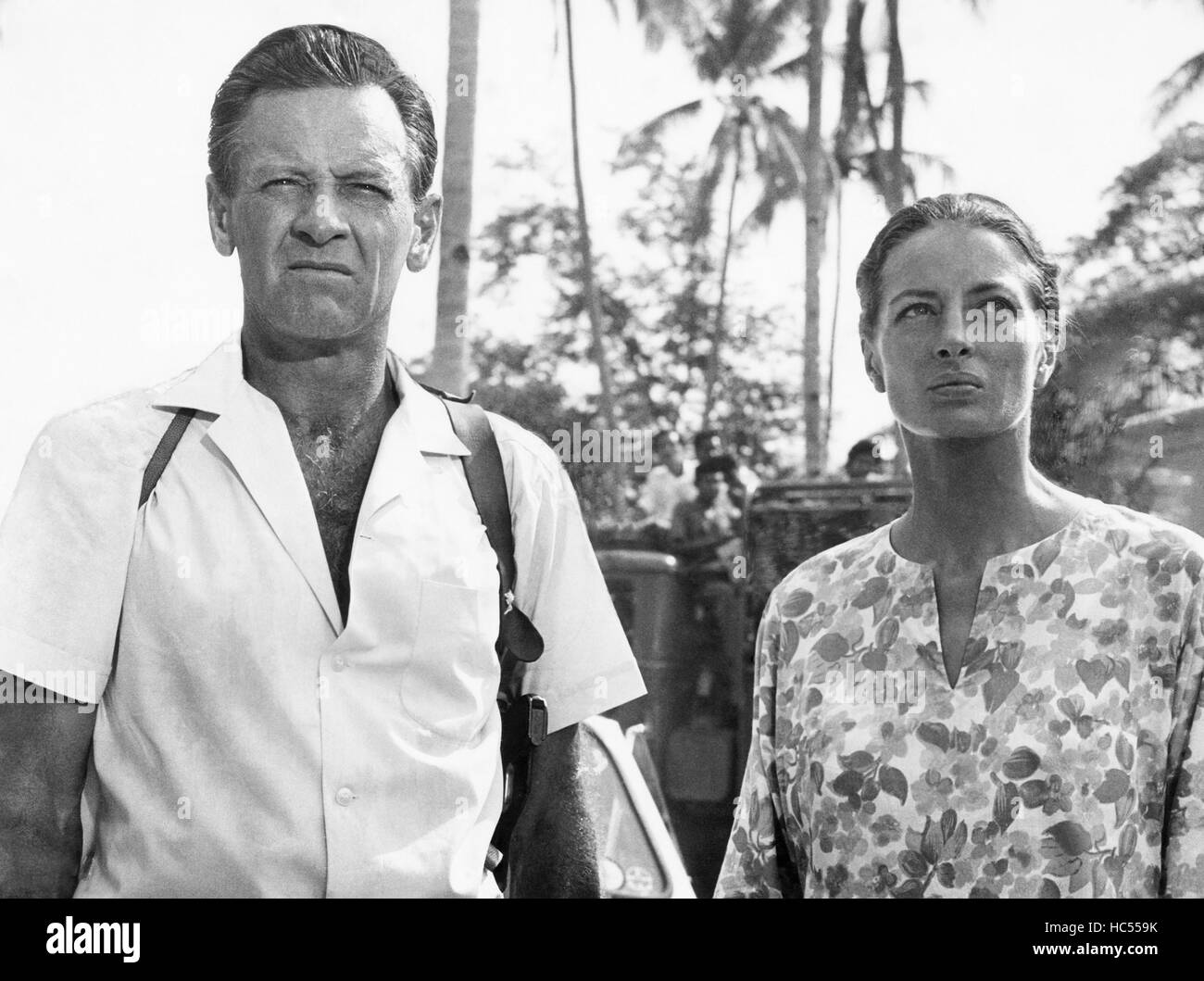 THE 7TH DAWN, William Holden, Capucine, 1964 Stock Photo - Alamy
