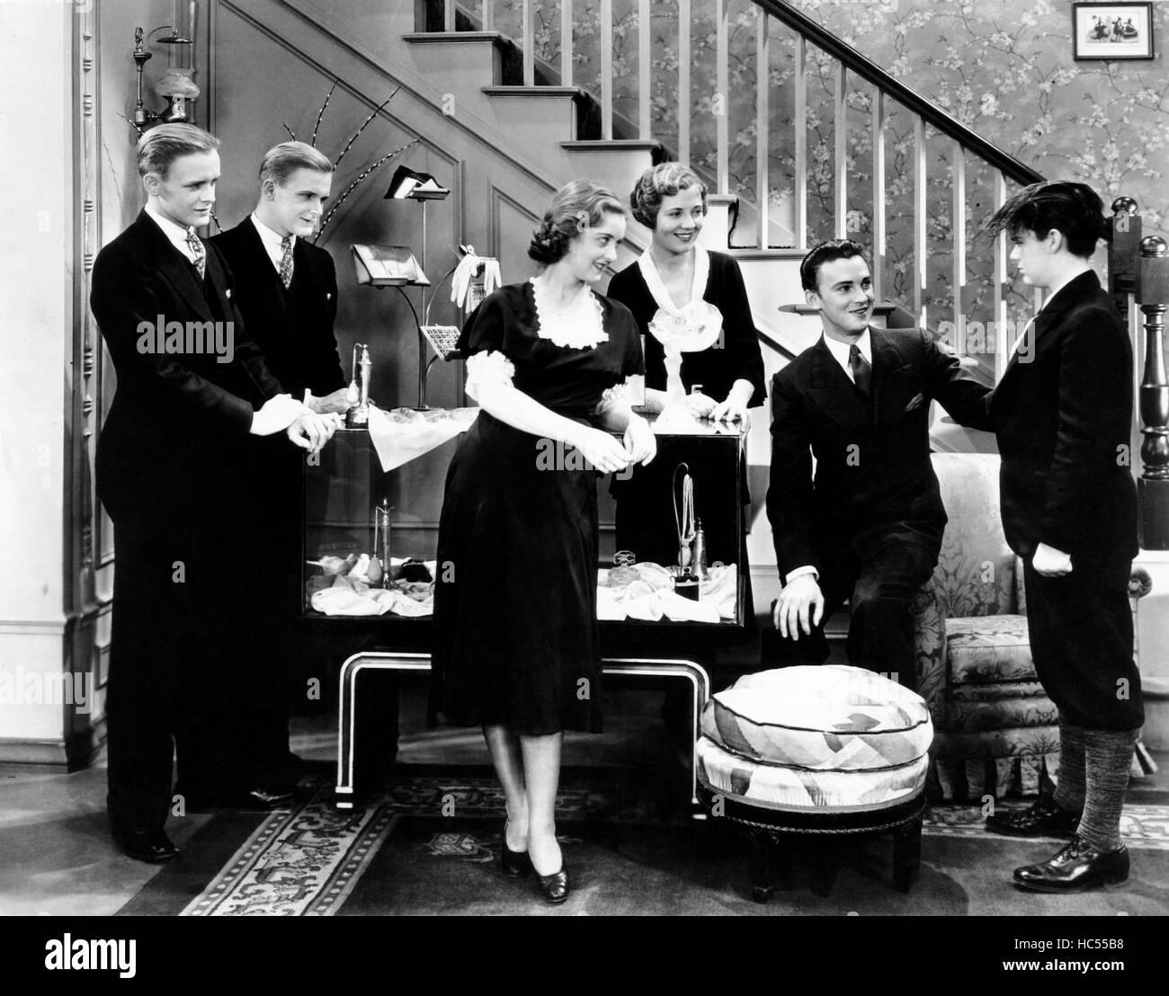 SEED, from left, twins Bill and Jack Willis, Bette Davis, Lois Wilson ...