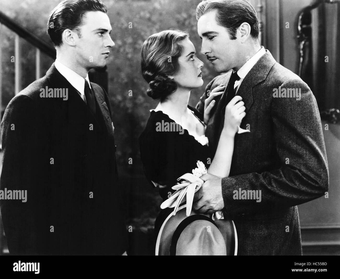 SEED, from left, Raymond Hackett, Bette Davis, John Boles, 1931 Stock ...
