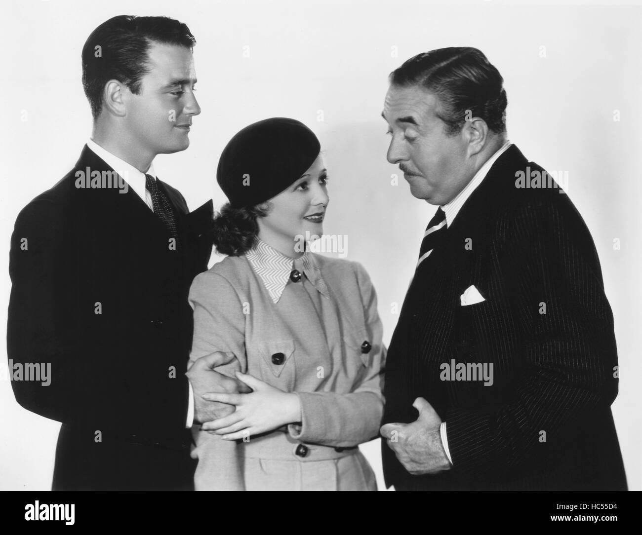 SERVANTS' ENTRANCE, from left: Lew Ayres, Janet Gaynor, Walter Connolly ...