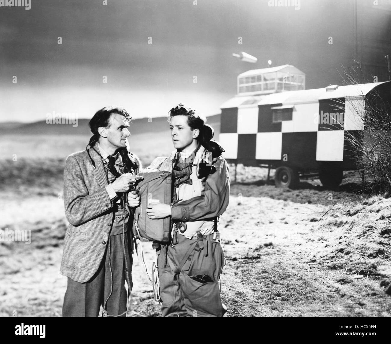 SCHOOL FOR SECRETS, (aka SECRET FLIGHT), from left: John Laurie ...