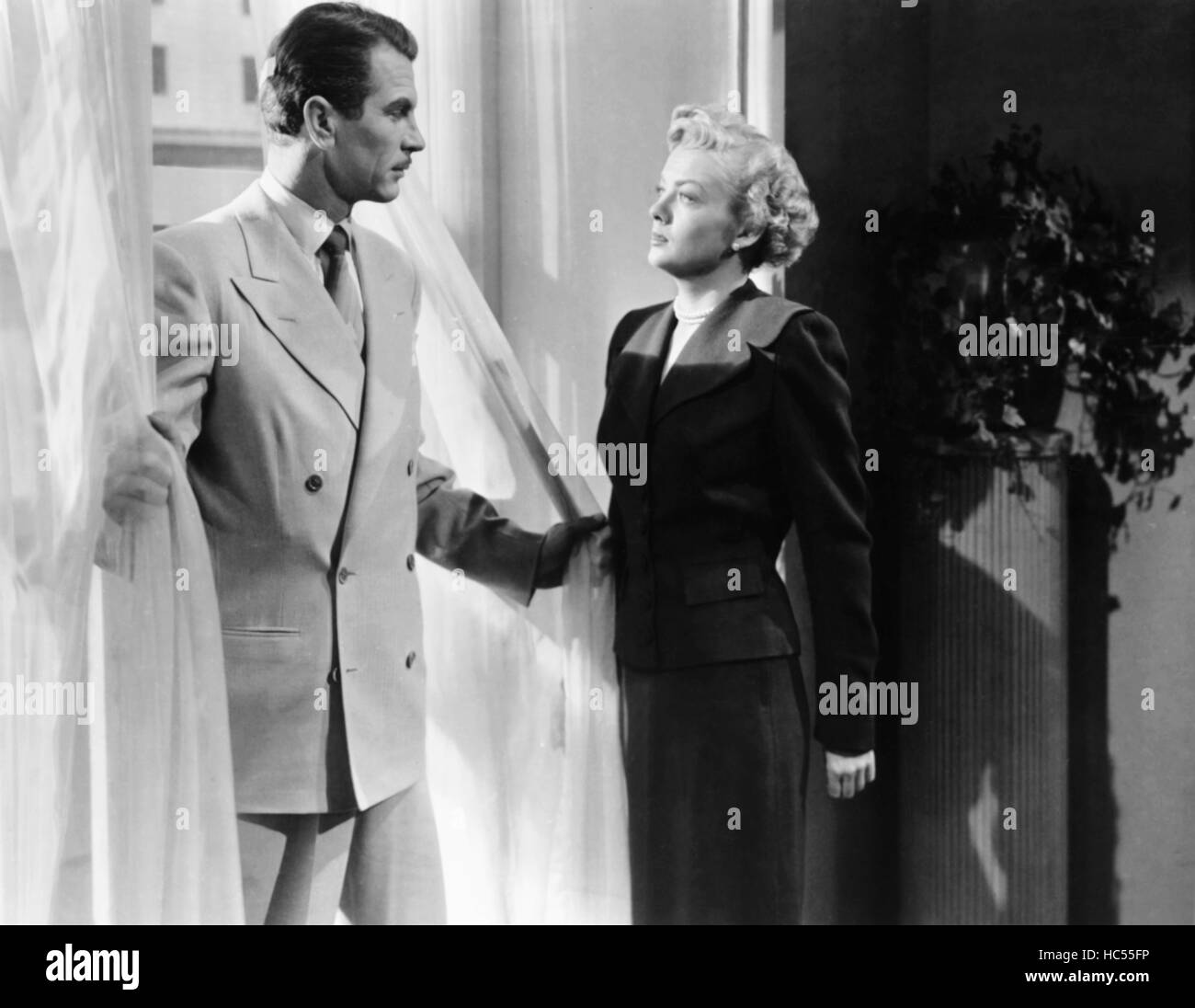 SEARCH FOR DANGER, from left, John Calvert, Myrna Dell, 1949 Stock ...