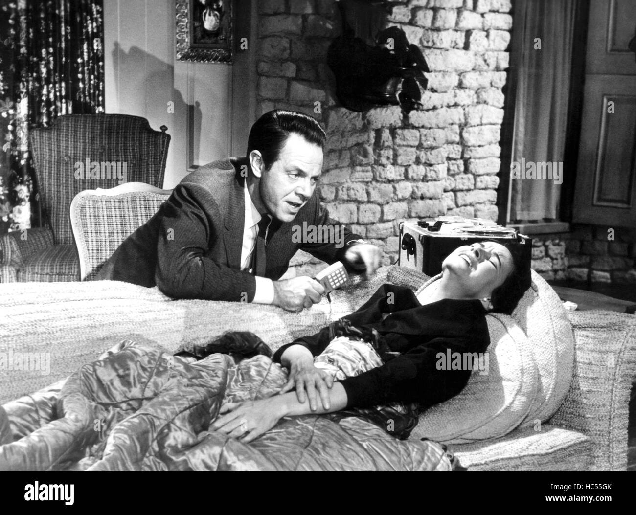 THE SEARCH FOR BRIDEY MURPHY, Louis Hayward, Teresa Wright, 1956 Stock ...