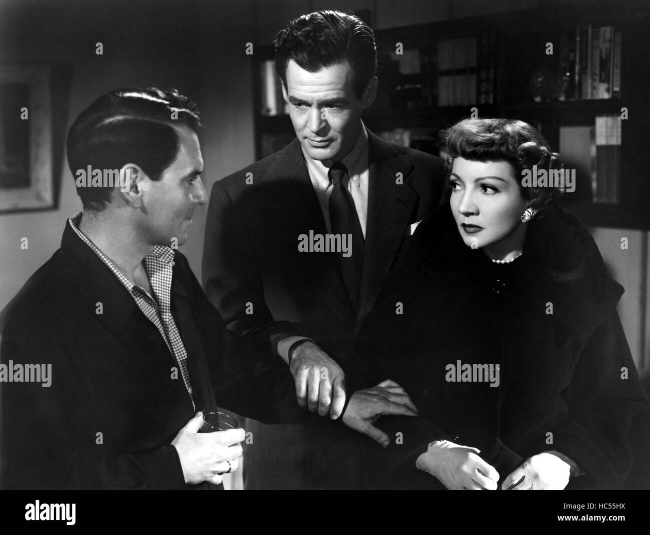 THE SECRET FURY, Dave Barbour, Robert Ryan, Claudette Colbert, 1950 ...