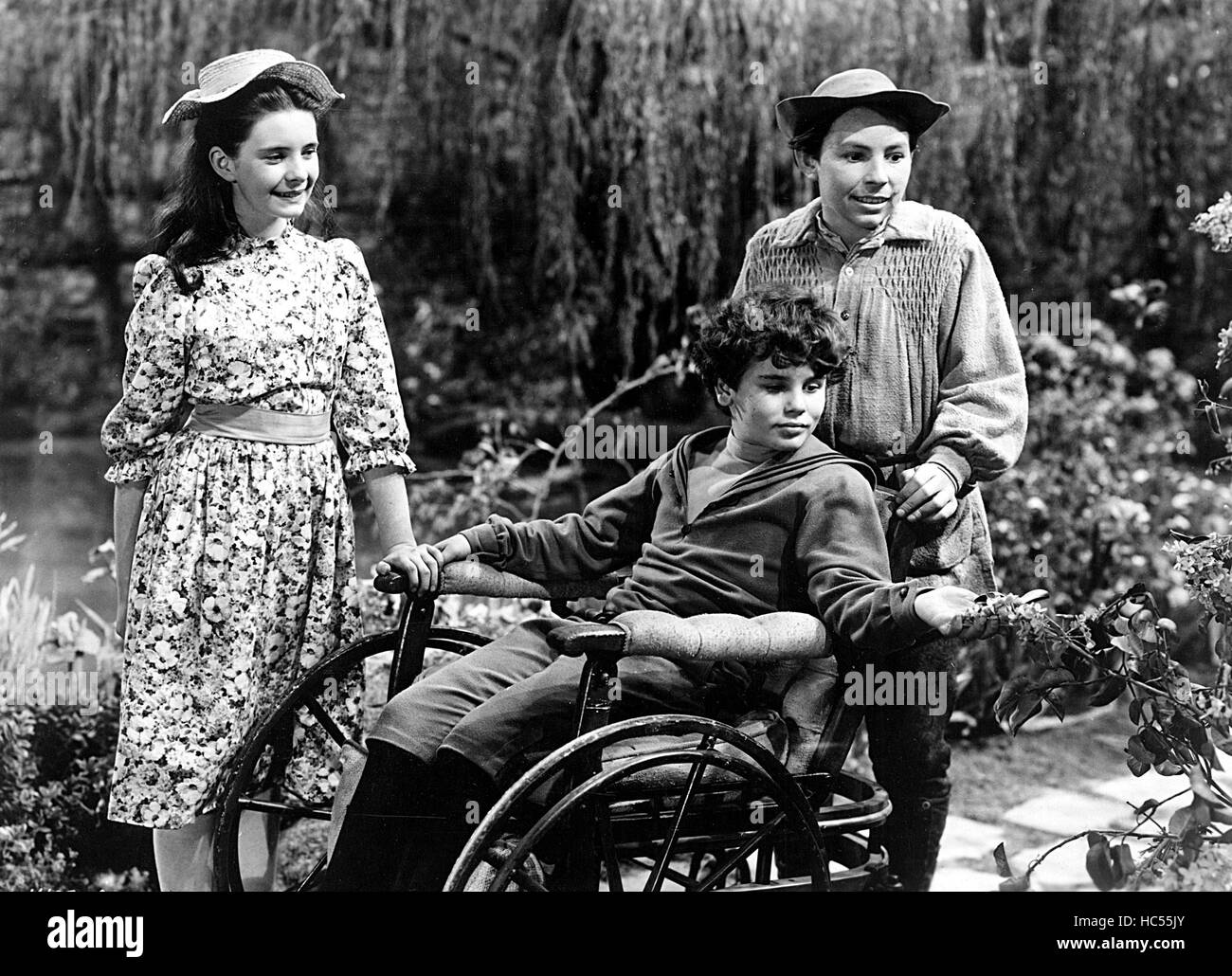 THE SECRET GARDEN, Margaret O'Brien, Dean Stockwell, Brian Roper, 1949 ...