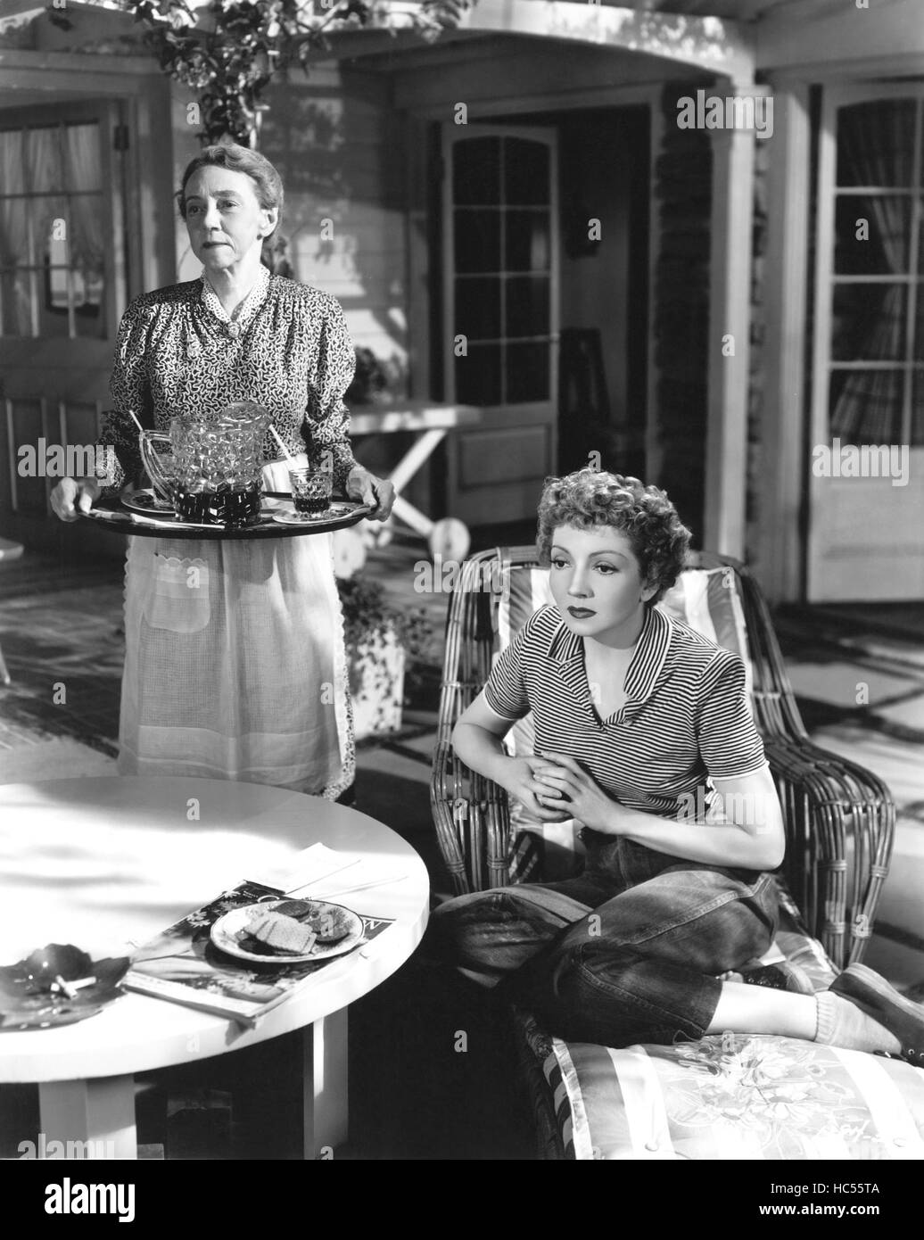 The Secret Heart From Left Elizabeth Patterson Claudette Colbert