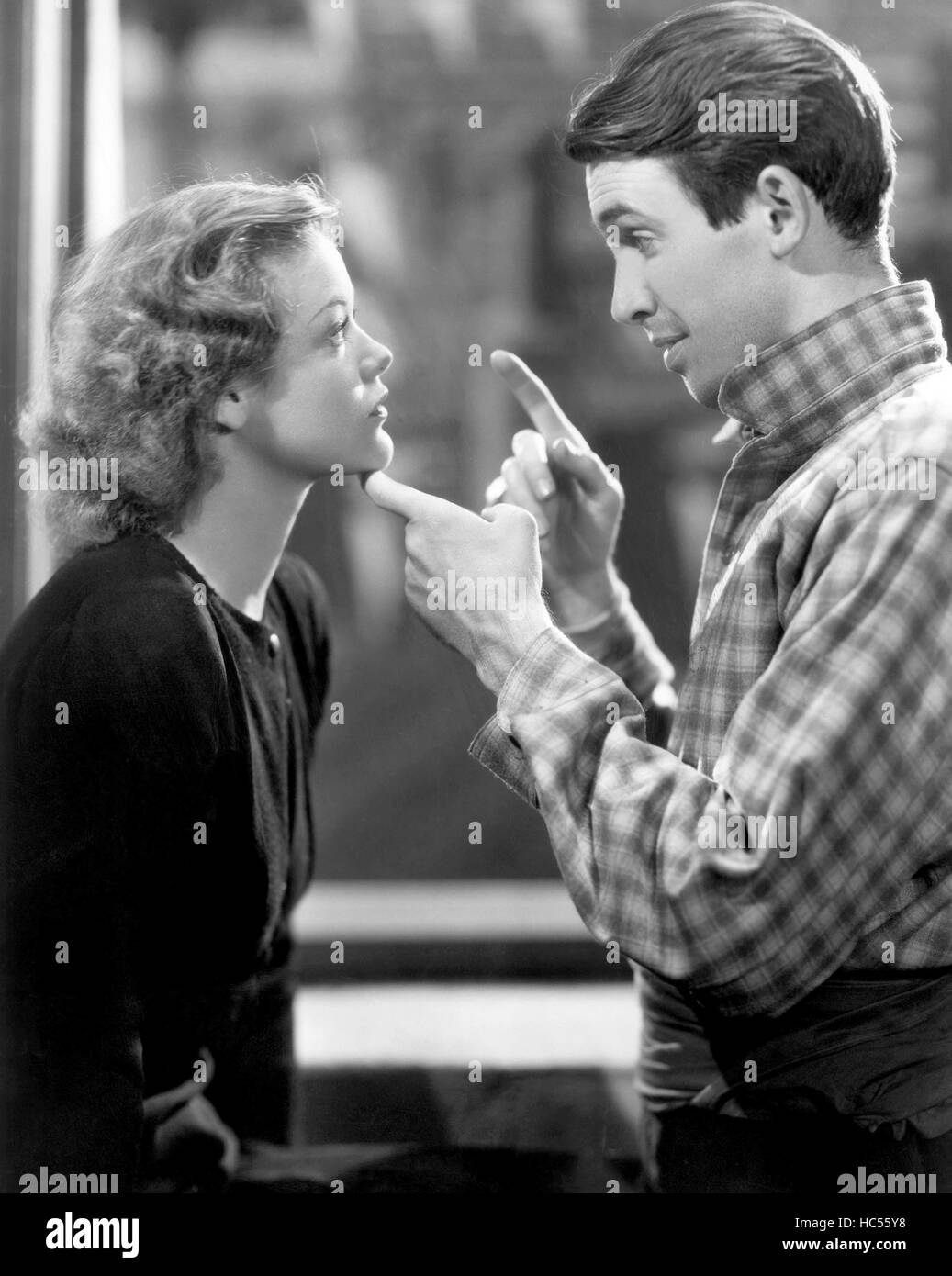SEVENTH HEAVEN, Simone Simon, James Stewart, 1937, TM & Copyright (c ...