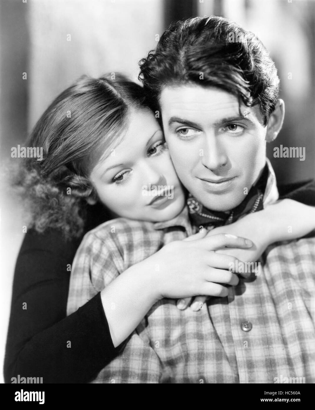 SEVENTH HEAVEN, from left: Simone Simon, James Stewart, 1937. ©20th ...