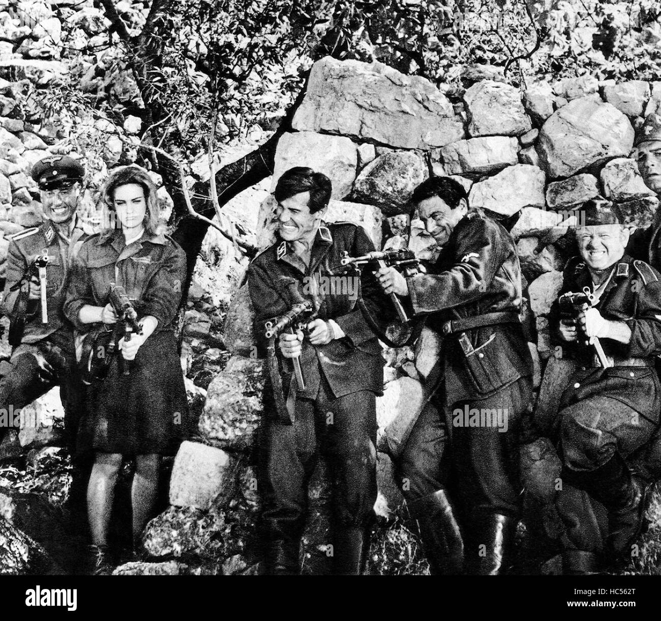 THE SECRET INVASION, from left: Stewart Granger, Spela Rozin, Henry ...