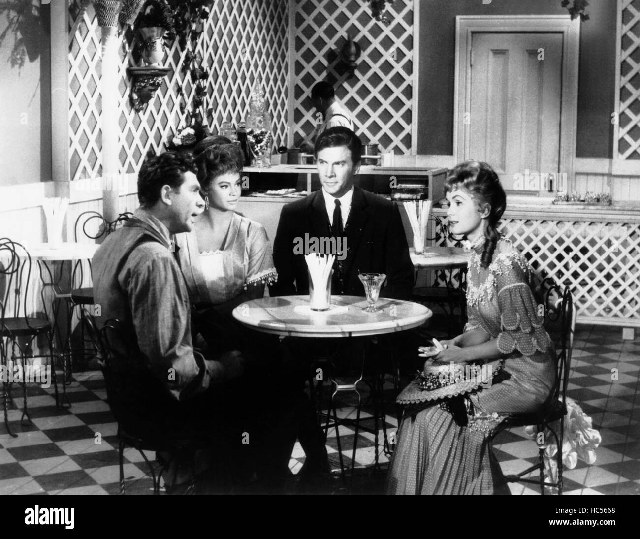 THE SECOND TIME AROUND, from left, Andy Griffith, Juliet Prowse, Steve ...