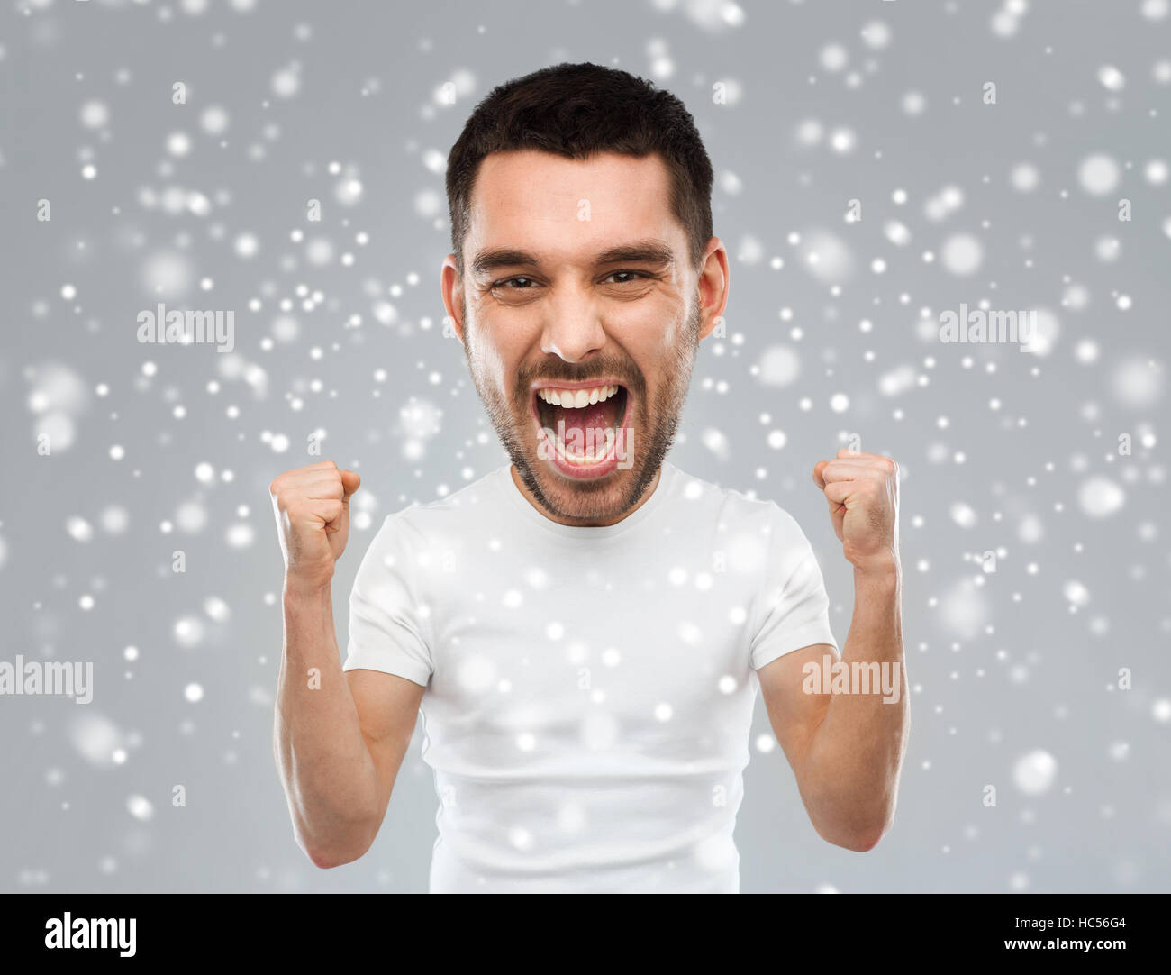 Angry man shouting funny hi-res stock photography and images - Alamy