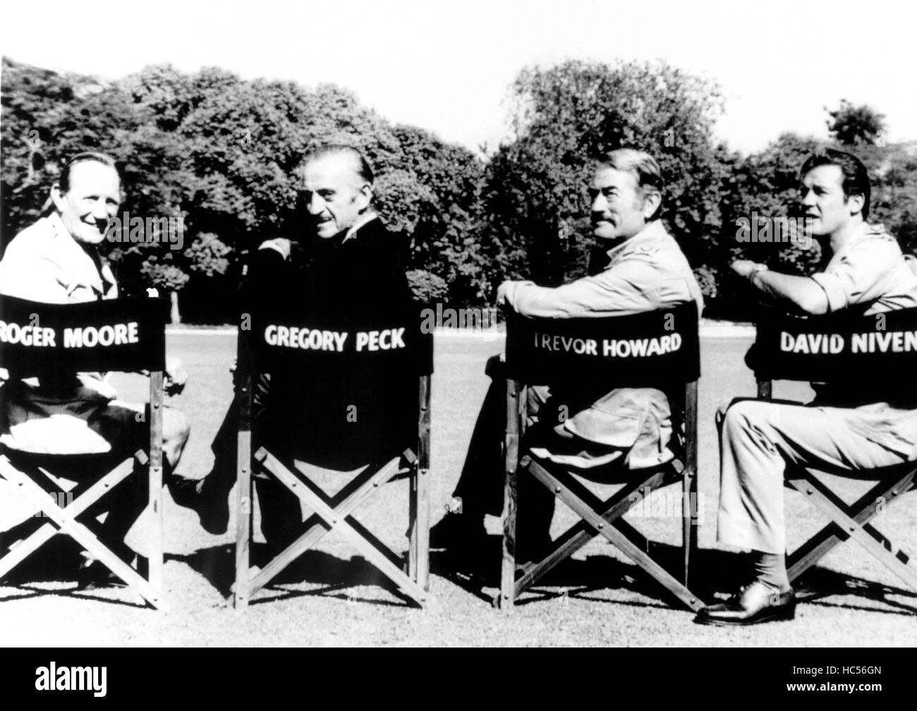 THE SEA WOLVES, sitting in the wrong chairs are, from left, Trevor ...