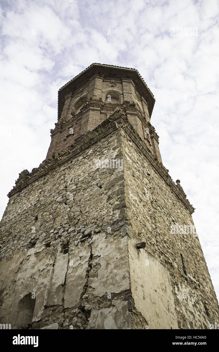Sky Tower in ancient and historic stone building Stock Photo - Alamy