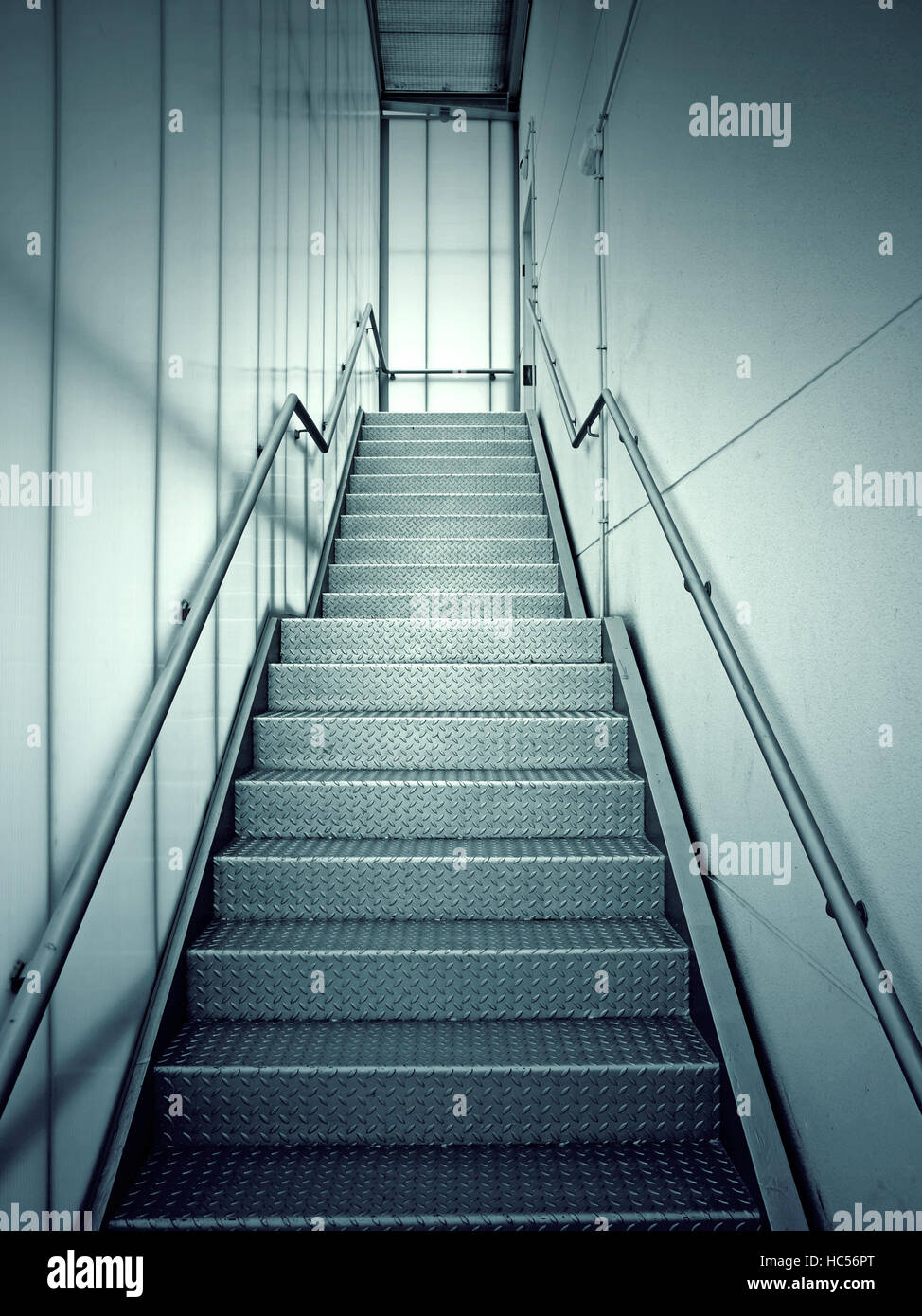 Interior hospital stairs Stock Photo - Alamy