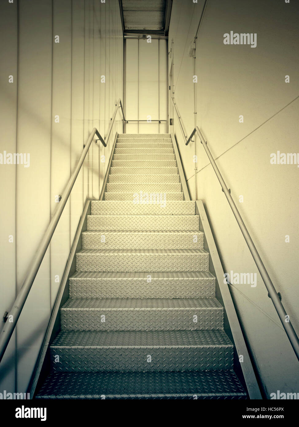 Interior hospital stairs Stock Photo - Alamy