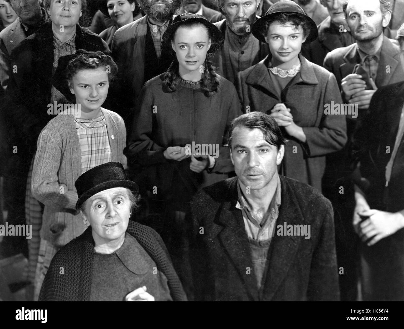 SERGEANT YORK, Margaret Wycherly, June Lockhart, Gary Cooper, Joan ...