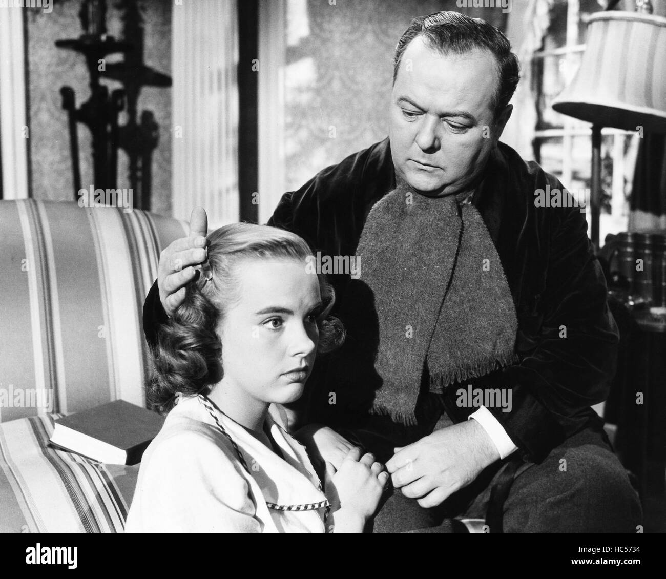 SHADOWED, from left: Terry Moore, Lloyd Corrigan, 1946 Stock Photo - Alamy