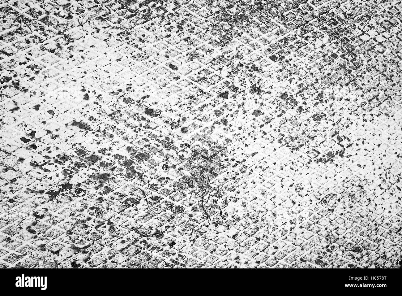 Metal surface rust on urban land, building Stock Photo - Alamy