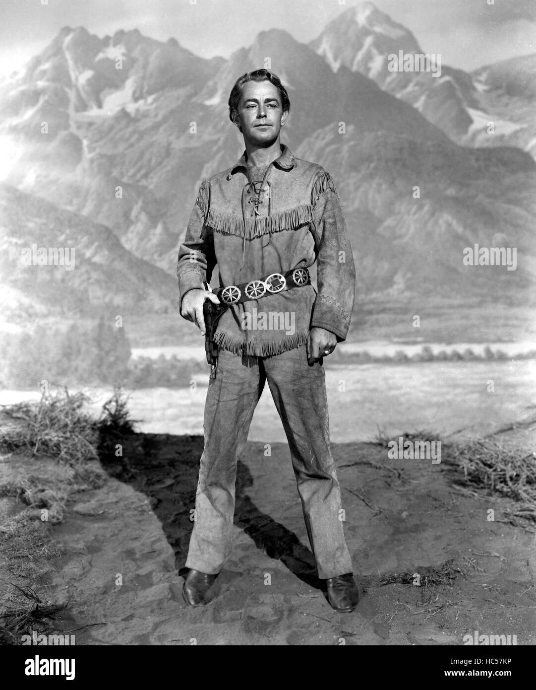 SHANE, Alan Ladd, 1953 Stock Photo - Alamy