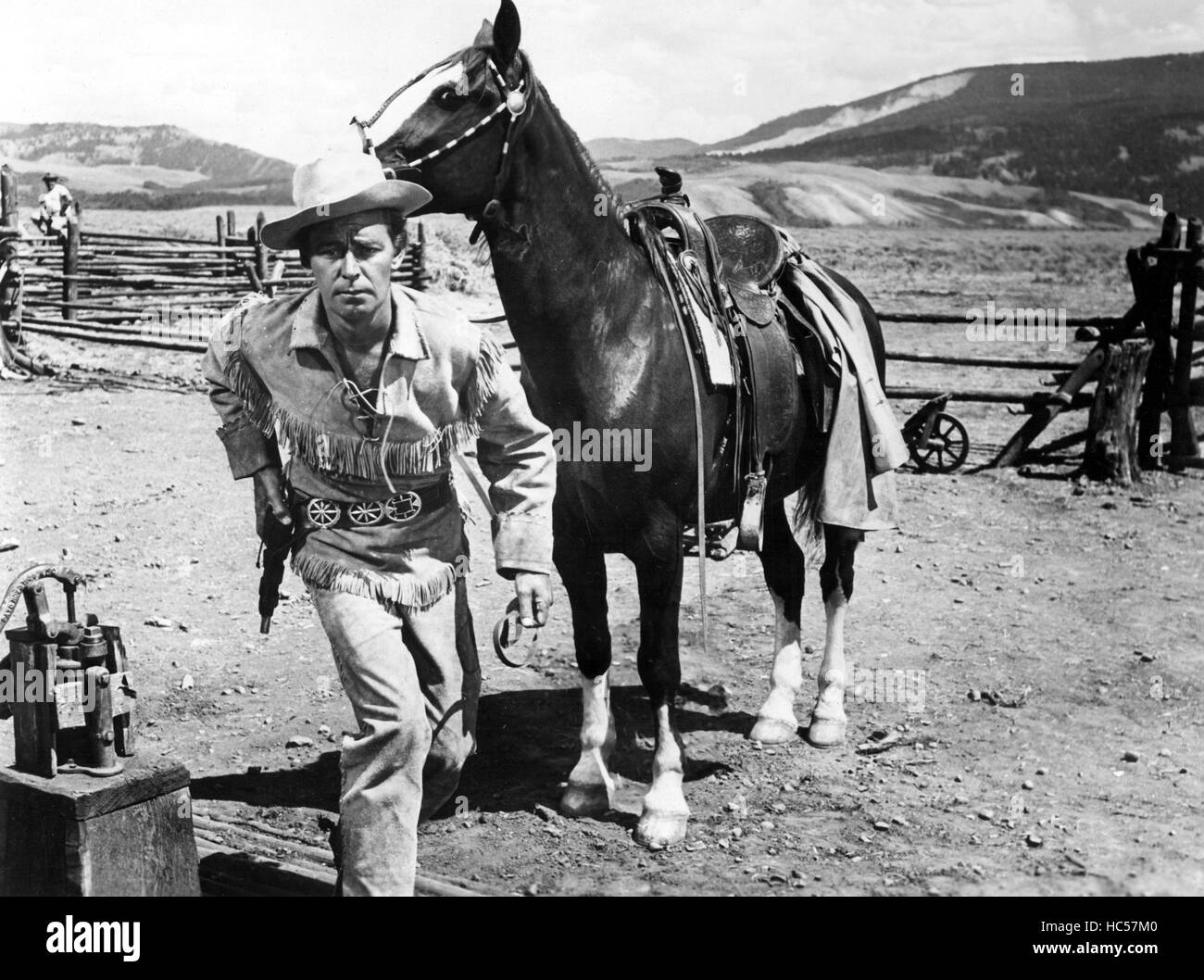 SHANE, Alan Ladd, 1953 Stock Photo - Alamy