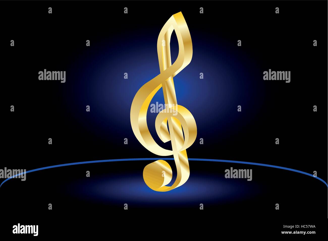 Violin key, music clef symbol Stock Vector Image & Art - Alamy