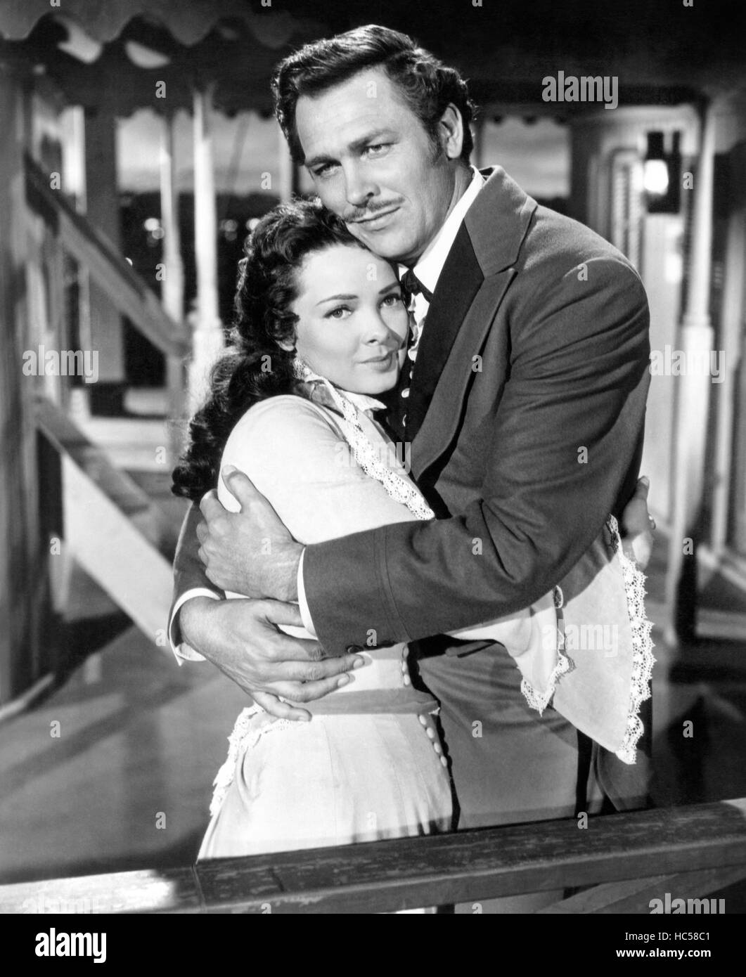 SHOW BOAT, from left: Kathryn Grayson, Howard Keel, 1951 Stock Photo ...