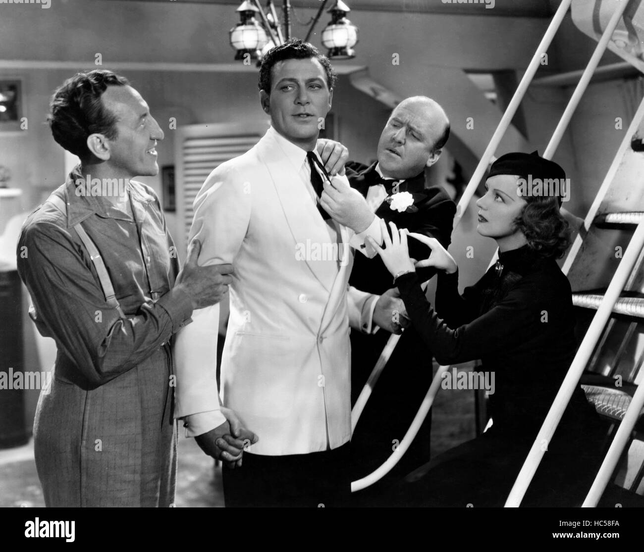 SHIP CAFE, from left, Irving Bacon, Carl Brisson, William Frawley, Inez ...