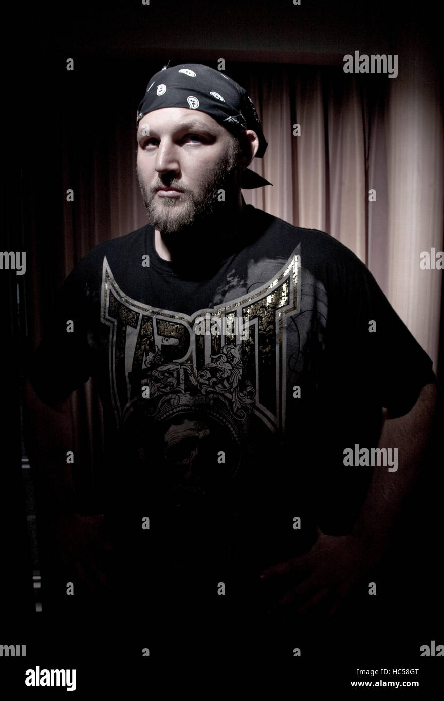 UFC fighter Ben Rothwell in Los Angeles, California on October 21, 2009 ...