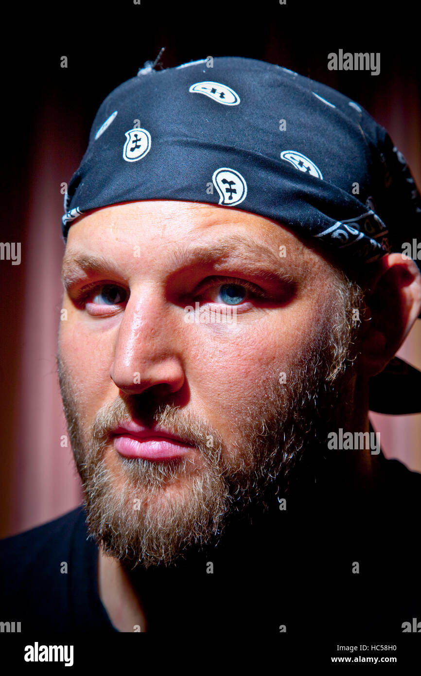 UFC fighter Ben Rothwell in Los Angeles, California on October 21, 2009 ...