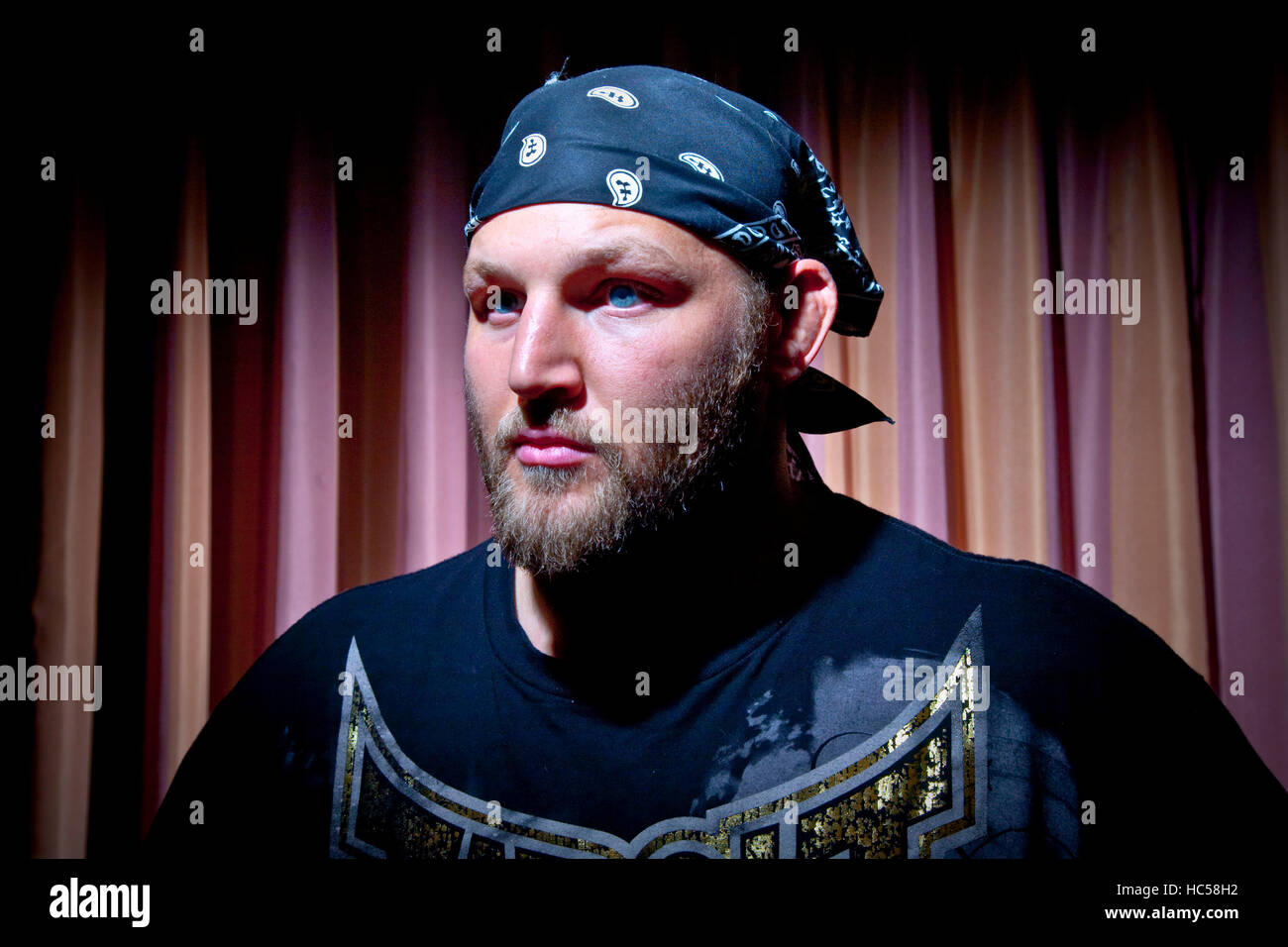 UFC fighter Ben Rothwell in Los Angeles, California on October 21, 2009 ...