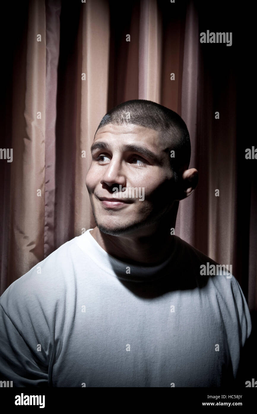 UFC fighter Joe Stevenson in Los Angeles, California on October 21 ...