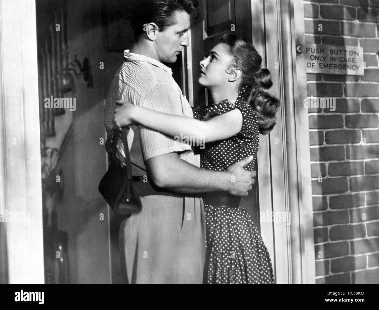 SHE COULDN'T SAY NO, from left: Robert Mitchum, Eleanor Todd, 1954 ...