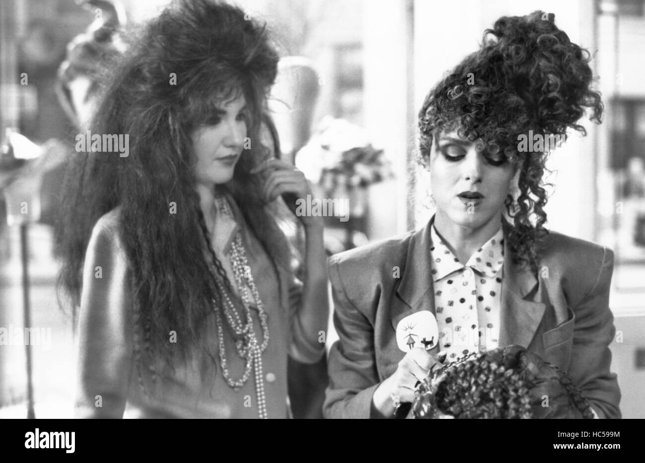 SLAVES OF NEW YORK, from left: Tama Janowitz, Bernadette Peters, 1989 ...