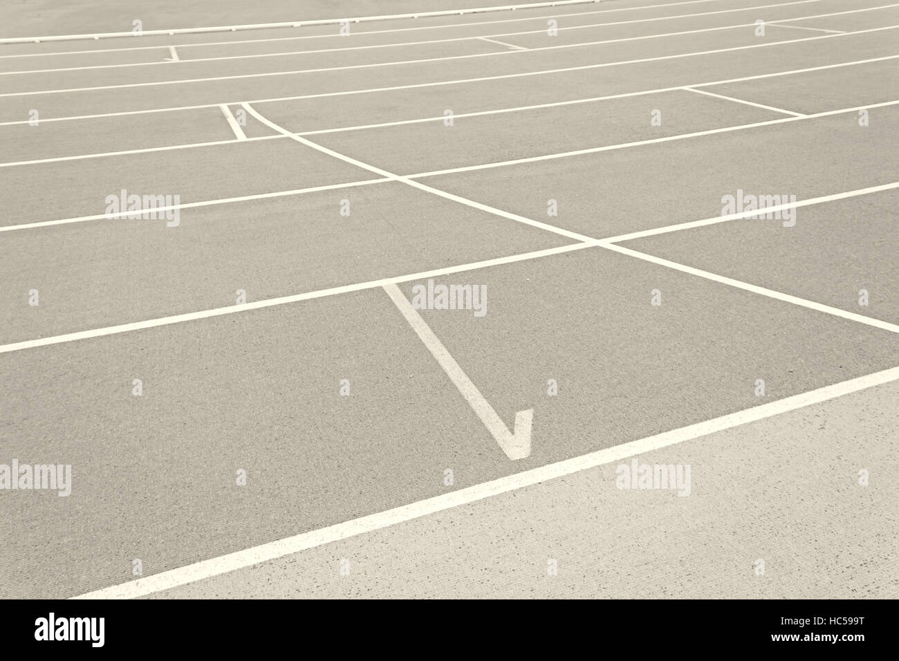 Athletics track in sport club, sport and competition Stock Photo - Alamy