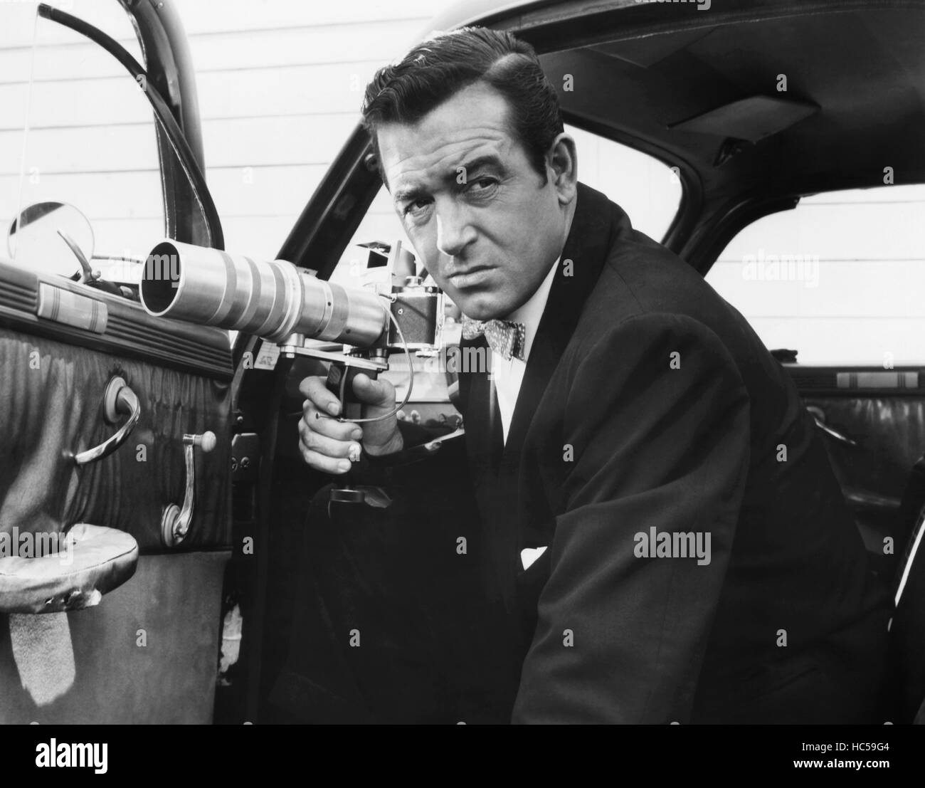 SLIGHTLY SCARLET, John Payne, 1956 Stock Photo - Alamy