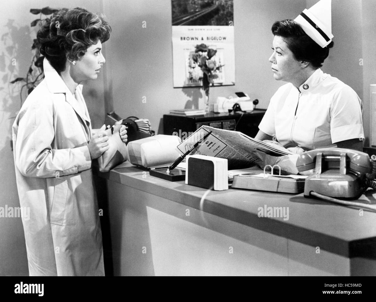 THE SLENDER THREAD, from left, Anne Bancroft, Jo Helton, 1965 Stock ...